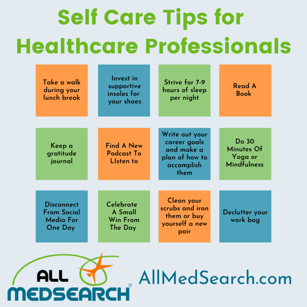 Why Self-Care is Necessary for Nurses - by Braidy Gruzd - All Med Search