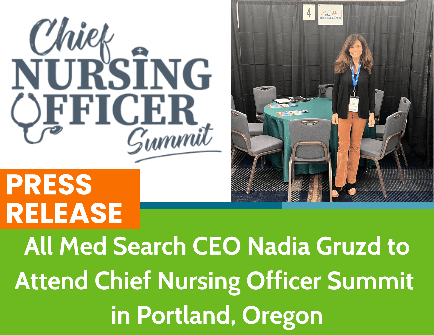 All Med Search CEO Nadia Gruzd to Attend Chief Nursing Officer Summit ...